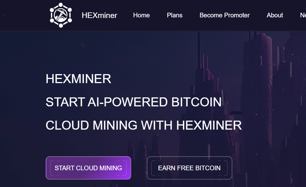 Hexminer.com - Cloud Mining Scam - Warran Reclaim Inc. – Your Trusted Asset Recovery Specialists