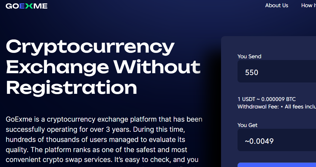 Goexme.io - A Scam Crypto Exchange - Warran Reclaim Inc. – Your Trusted ...